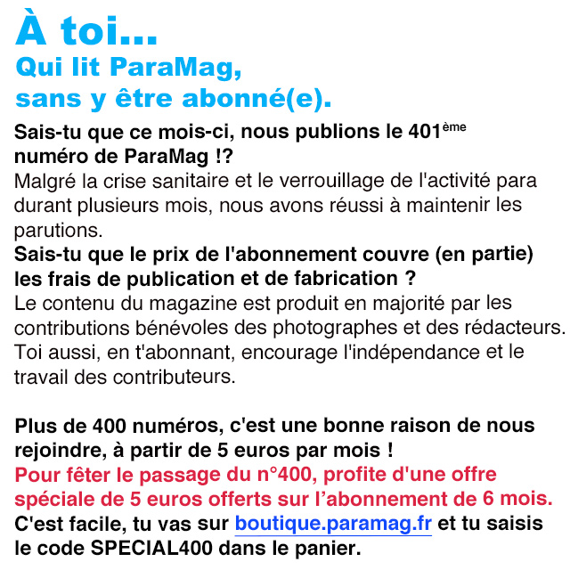 La dérive toute lisse | Paramag