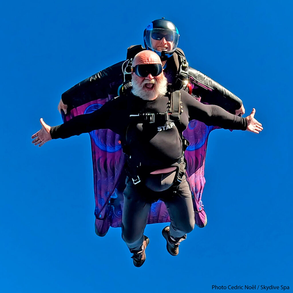 Wingsuit Tandem à Spa | Paramag